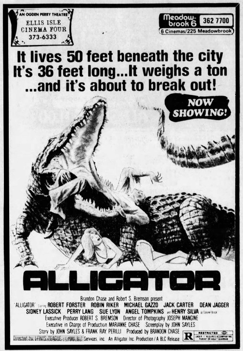 Posters for Alligator (1980) | Monster Zone