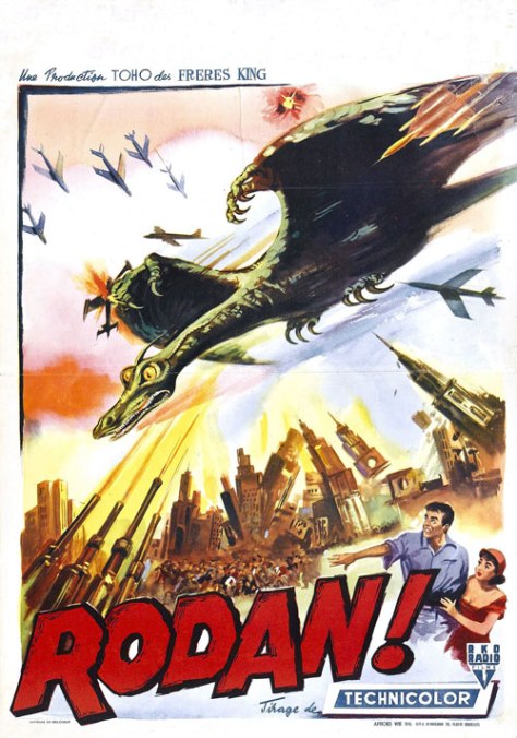 Posters for Rodan (1956) | Monster Zone