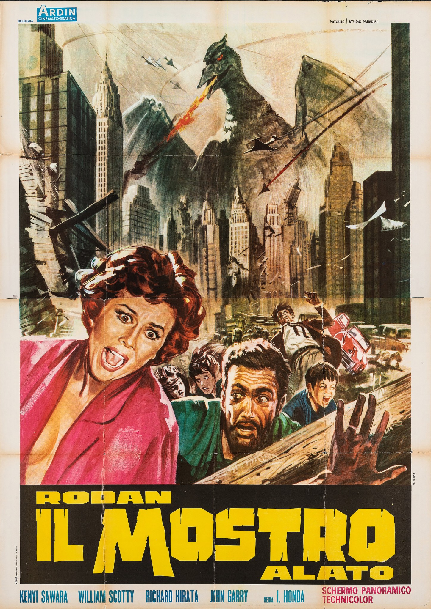 Posters for Rodan (1956) | Monster Zone