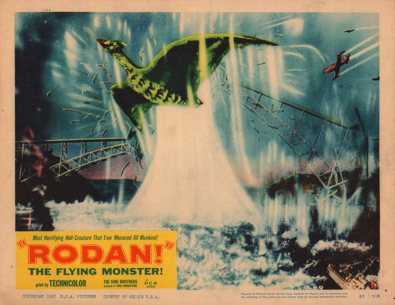Posters for Rodan (1956) | Monster Zone