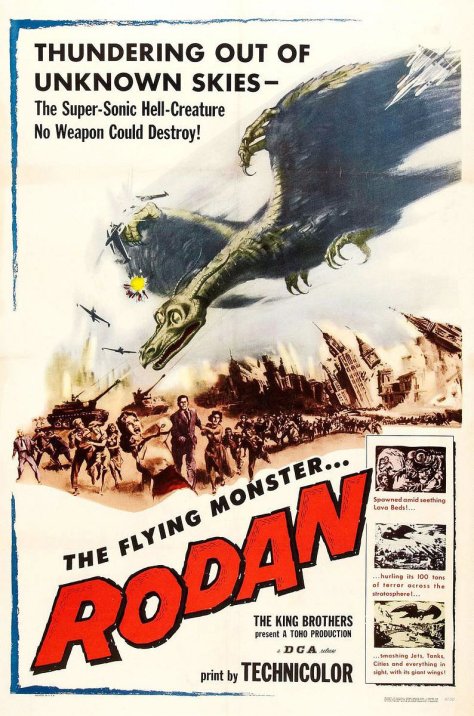 Posters for Rodan (1956) | Monster Zone