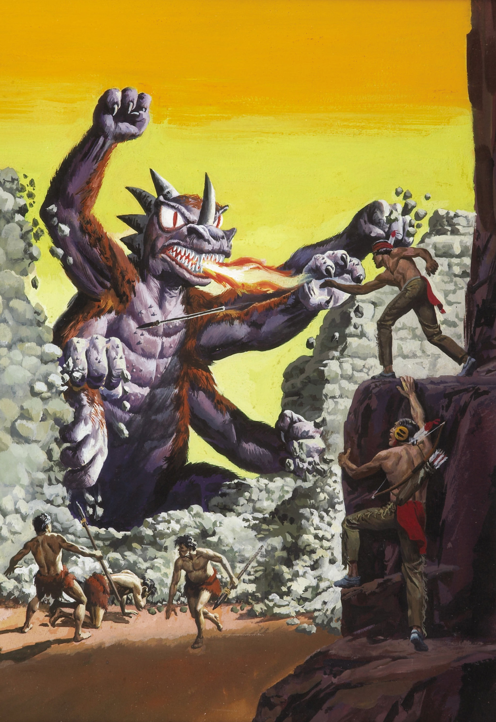 The comic art of George Wilson | Monster Zone